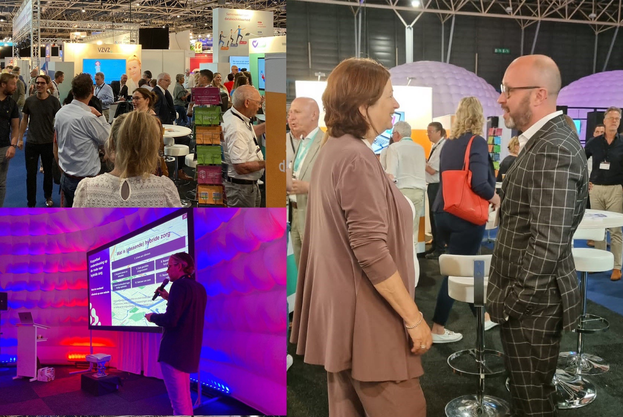 Samenwerken centraal op Zorg en ICT beurs | VZVZ